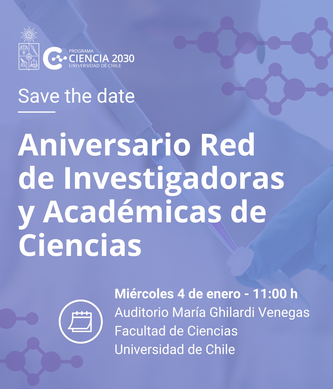 Primer Aniversario de la Red de Investigadoras y Académicas de Ciencias - Facultad de Ciencias ...
